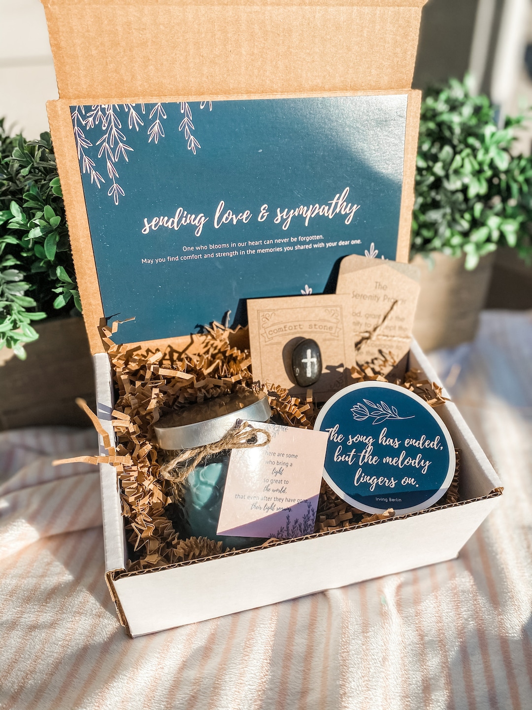 New! Mini Sympathy • Thinking of You Box • You Are Loved • Friendship ...