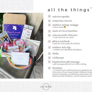 Unicorn Box • Fun Kit •rainbow Box • Birthday Box • Slime • Child ...