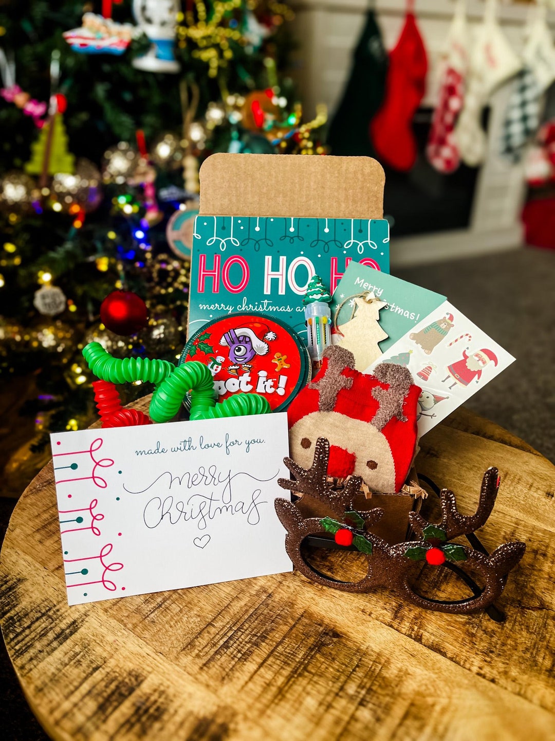 Kids Christmas Care Package • Holiday Gift for Grandkids • love From ...