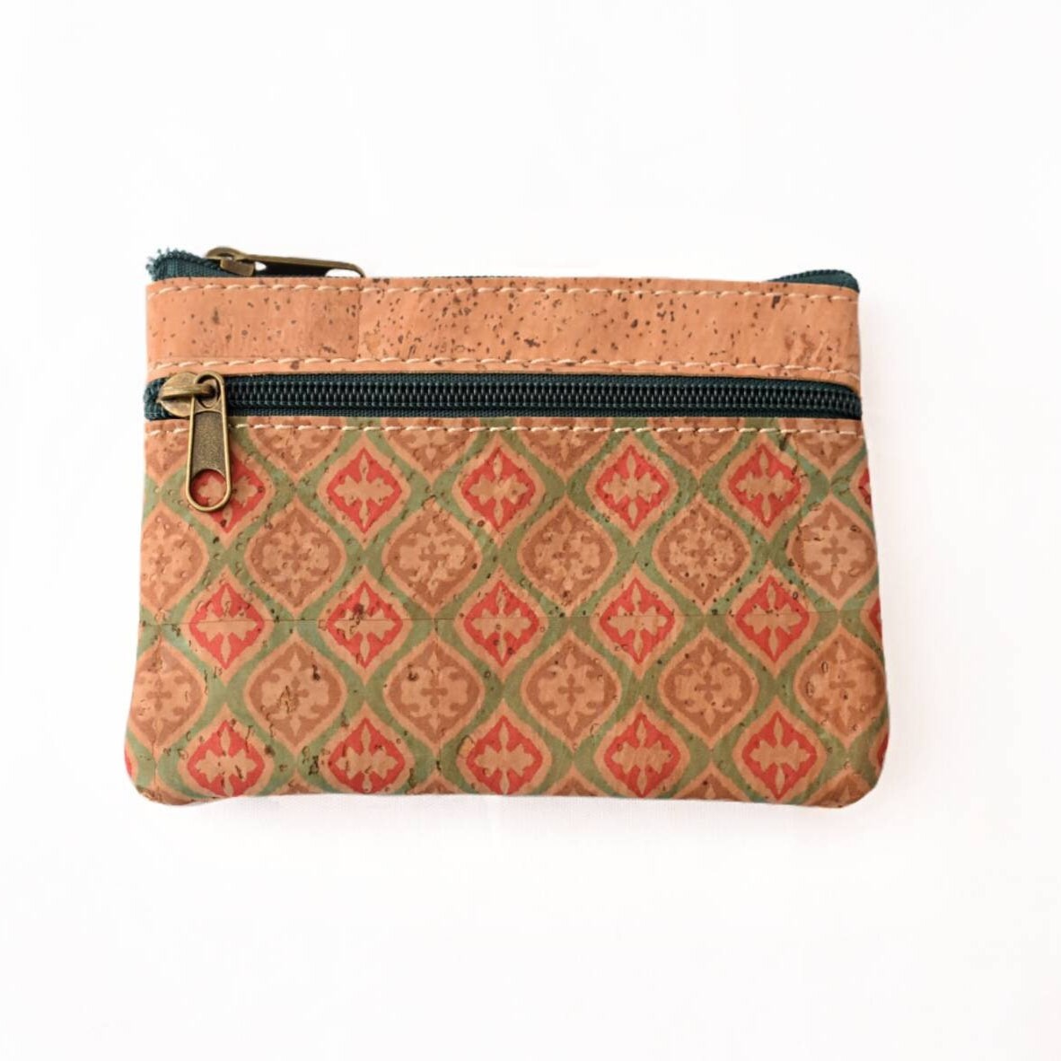 Vegan Coin Purse Due Zip Purse Natural Cork Coin Purse - Etsy UK