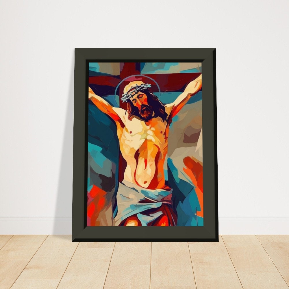 Ai-generated Crucified Christ in the Style of Picasso - Etsy