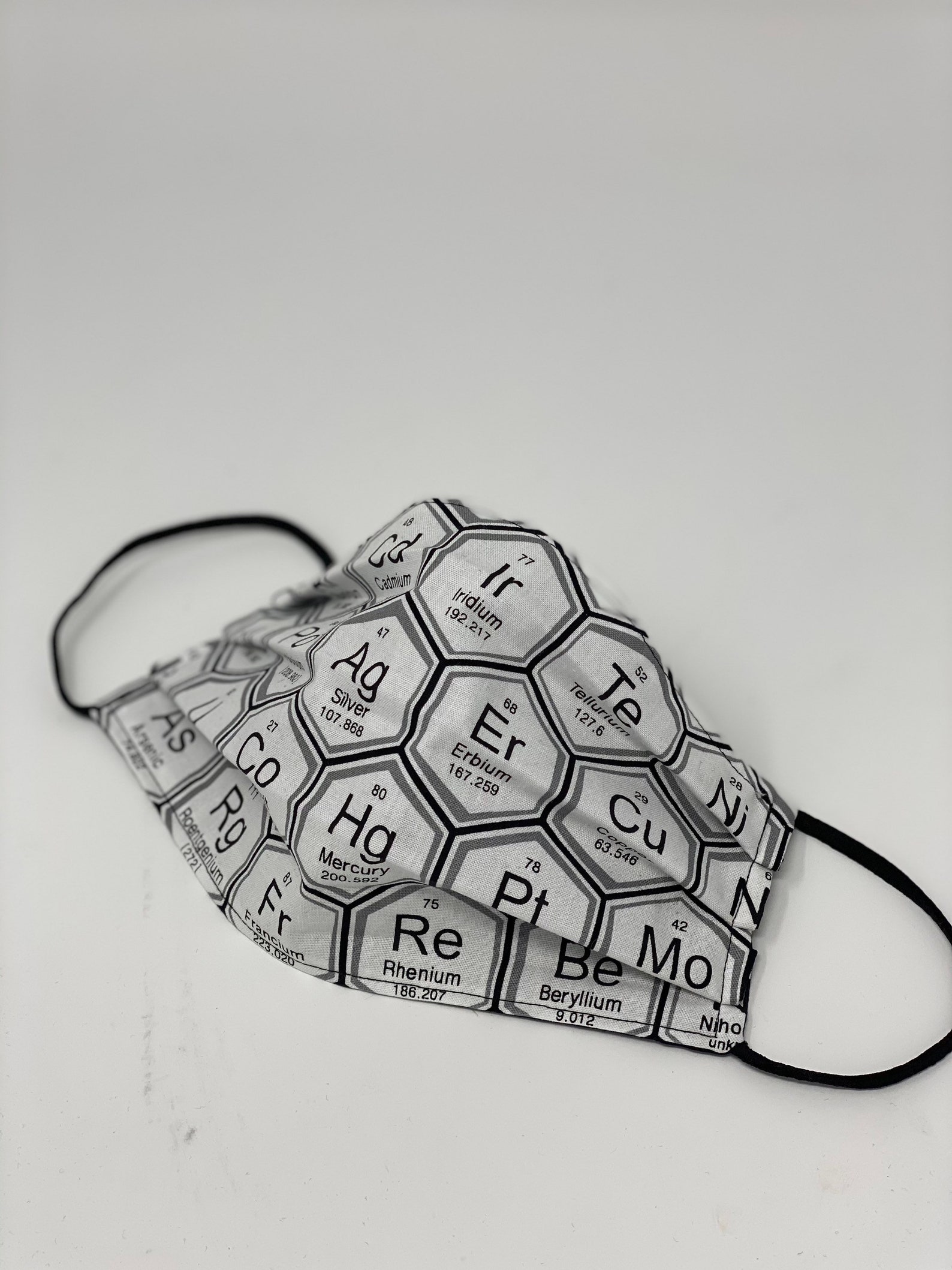 Science Face Mask Periodic Table Chemistry Biology Scientist | Etsy