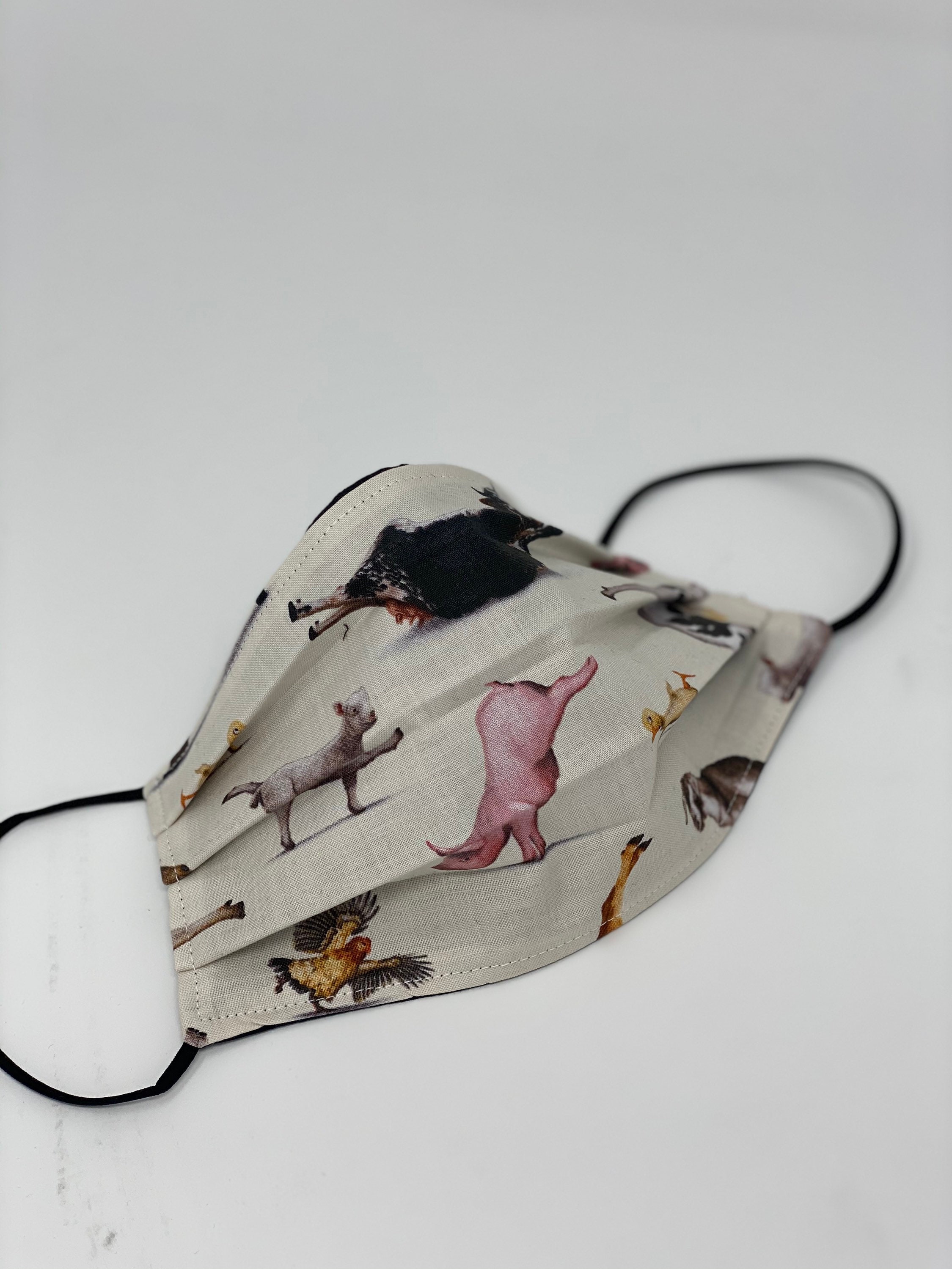 Yogi Face mask animal yoga goat yoga namaste face mask | Etsy