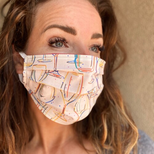 Bee Face Mask Bumble Bee Animal Bug Tropical Food Grocery - Etsy