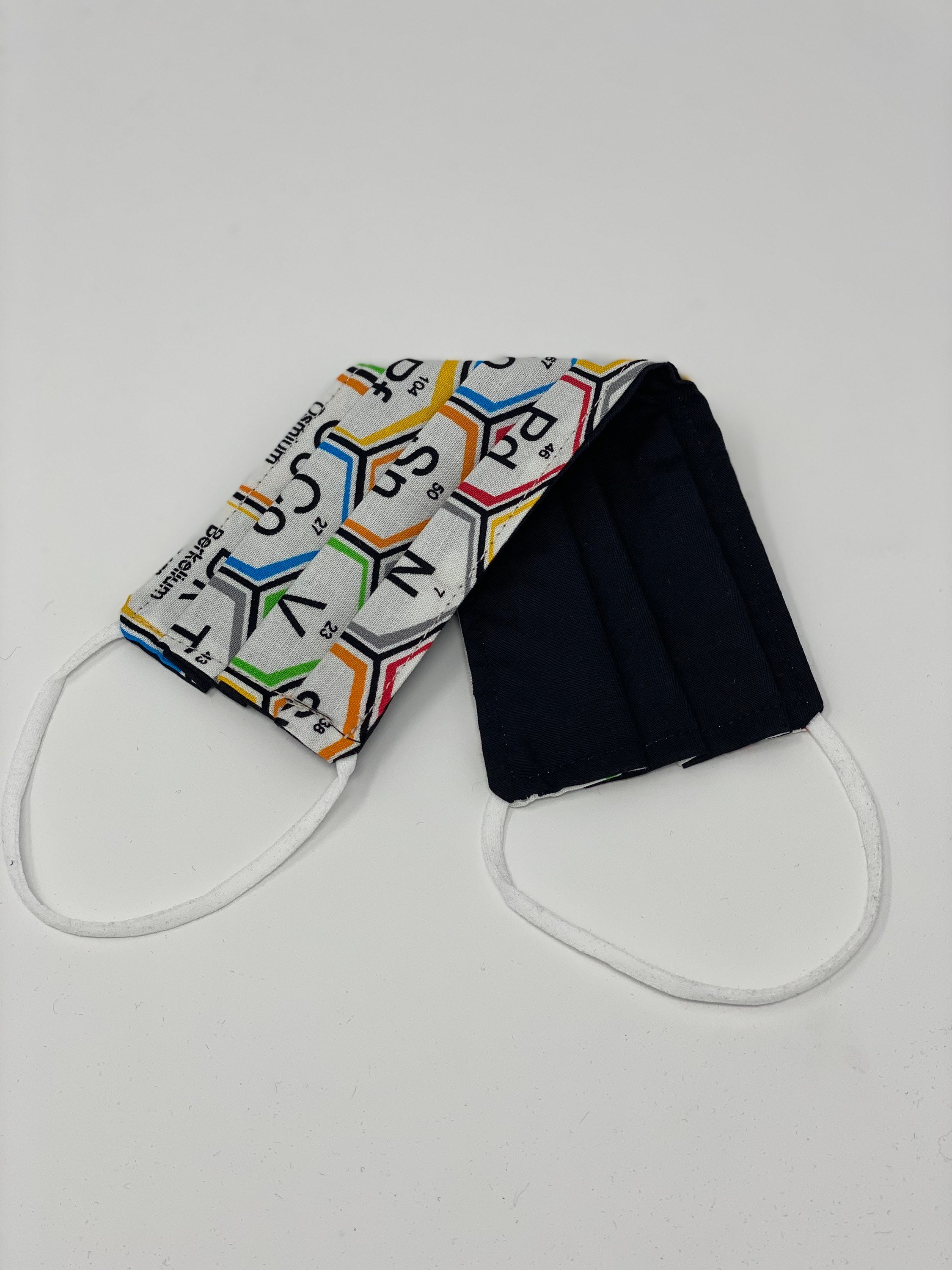 Science Face Mask Periodic Table Chemistry Biology Scientist | Etsy