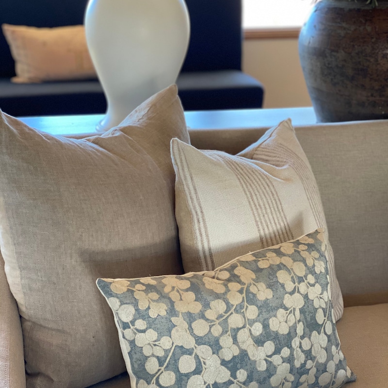 Blue Pattern Pillow Cover - Etsy