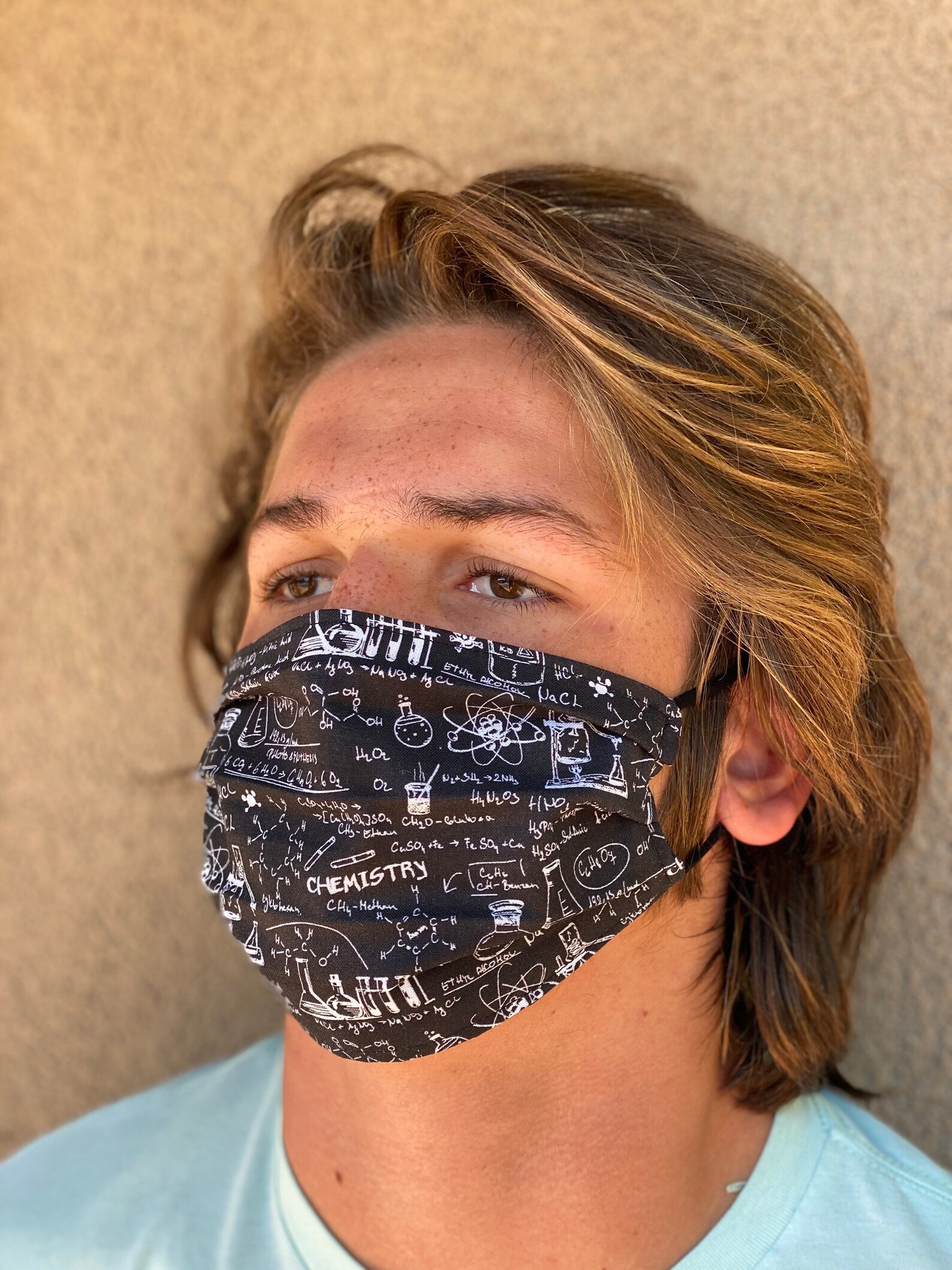 Science Face Mask Chemistry Biology Scientist Adjustable Ear - Etsy UK