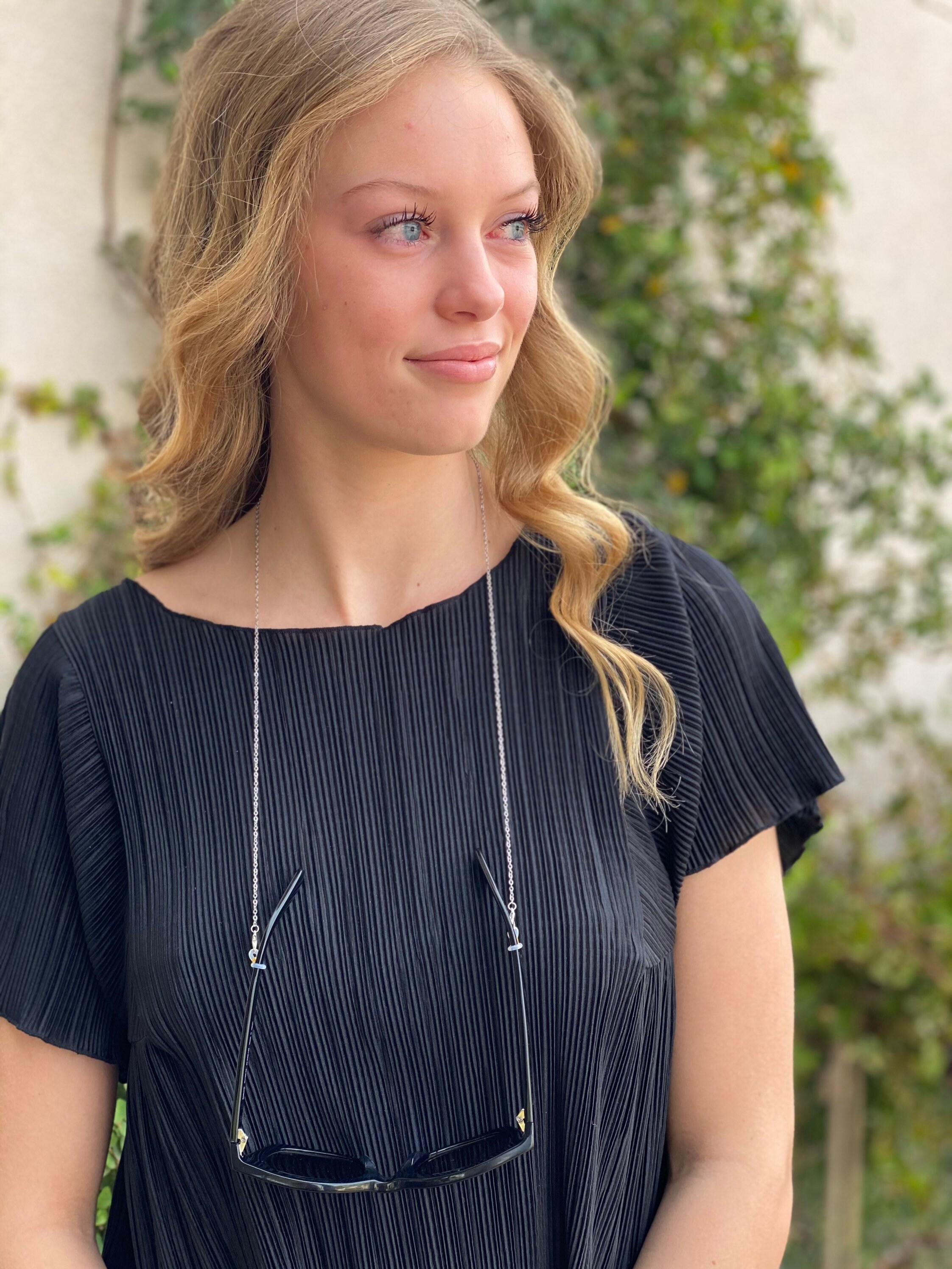 Eyeglass Chain Gold Silver Brass Paper Clip Delicate Etsy