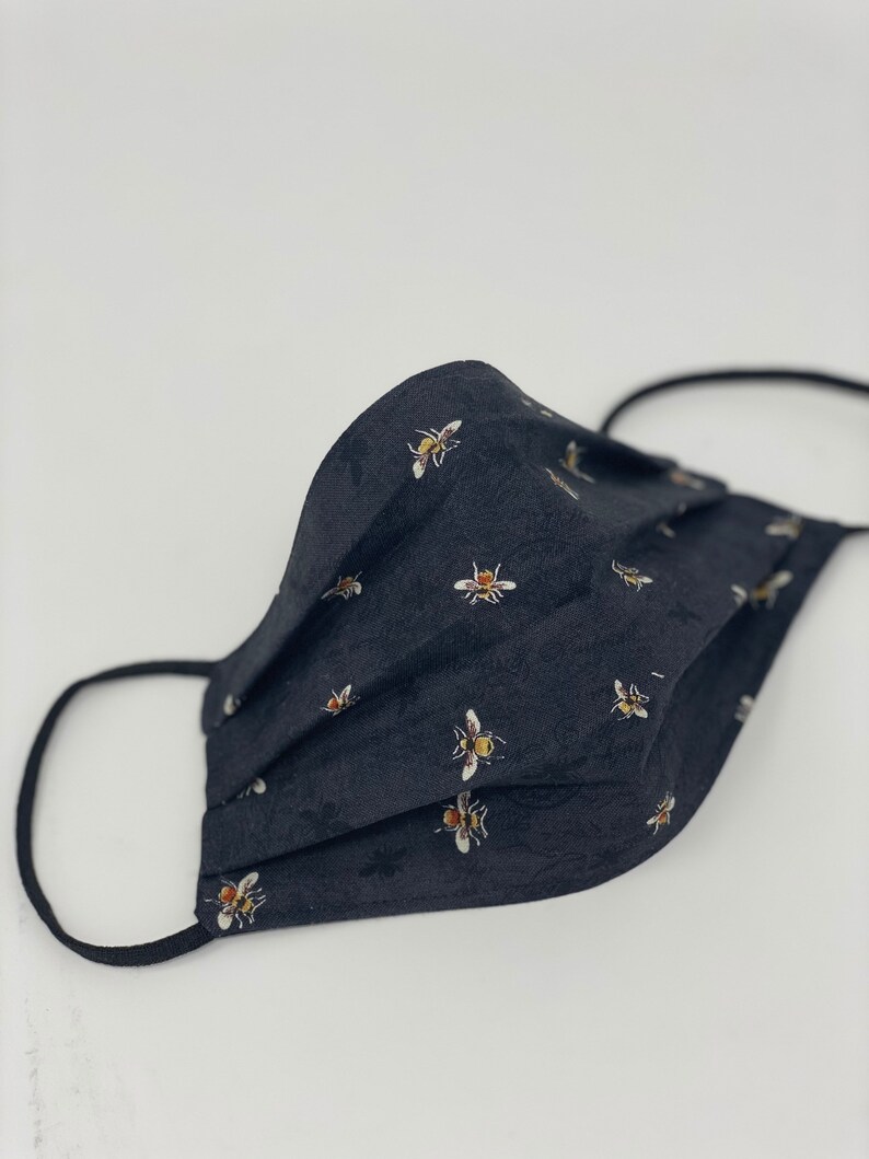 Bee Face Mask Bumble Bee Animal Bug Tropical Food Grocery - Etsy