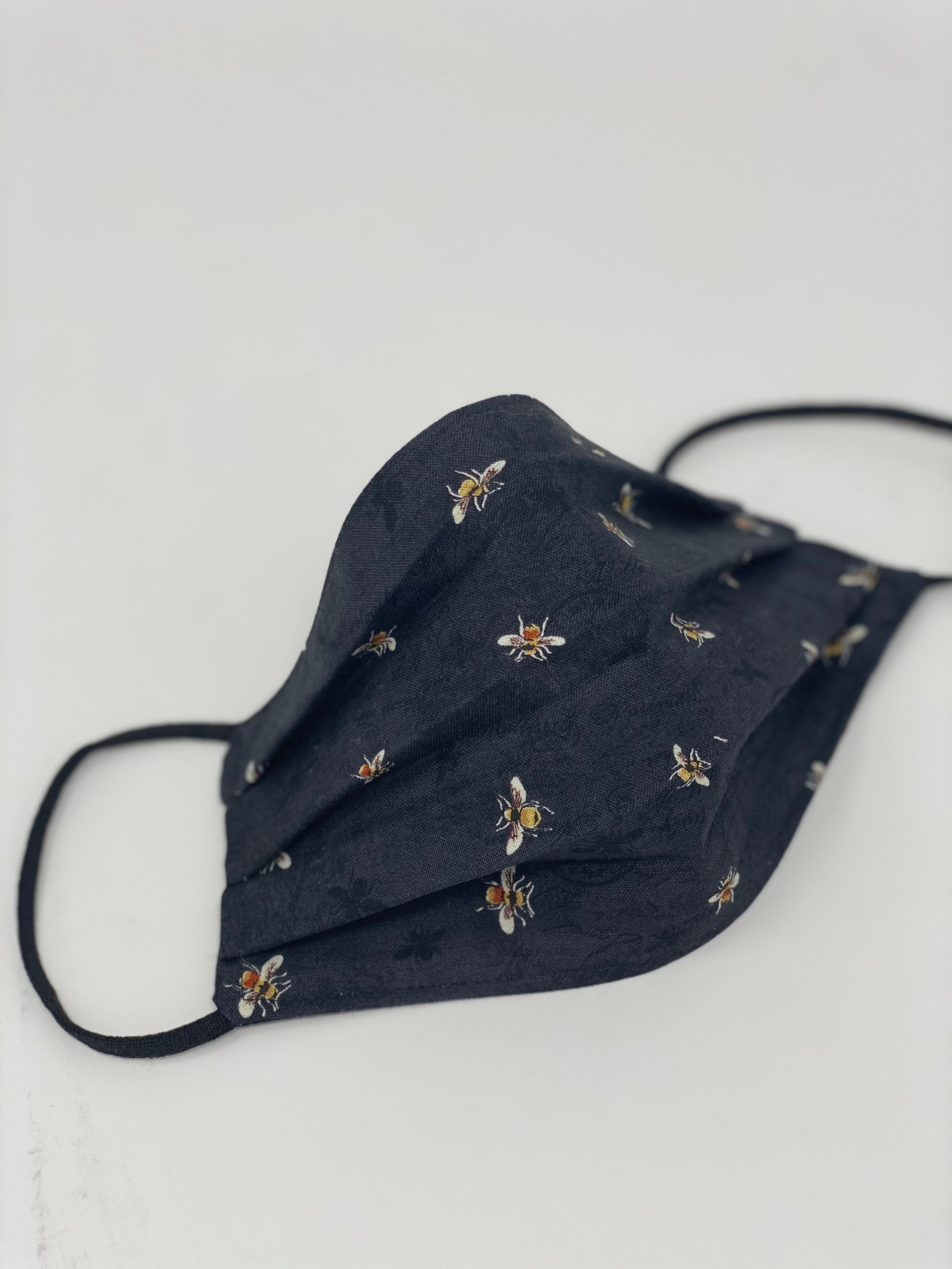 Bee Face Mask Bumble Bee Animal Bug Tropical Food Grocery - Etsy