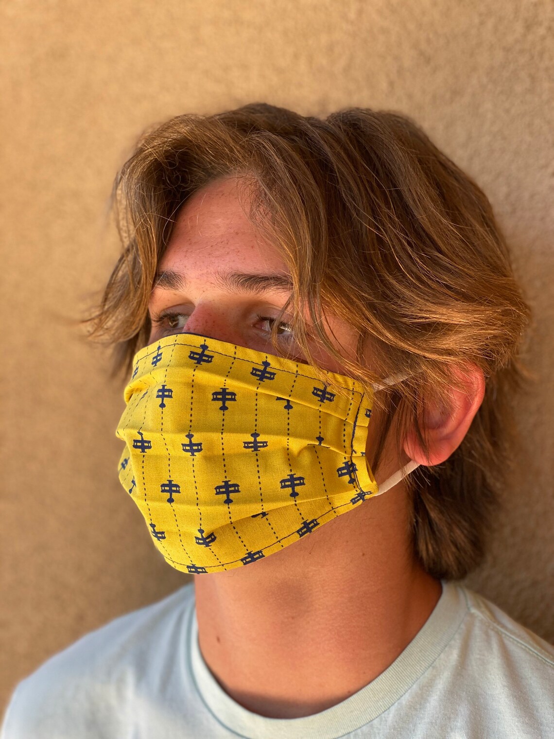 Plane Face Mask Travel Pilot ATC Air Traffic Control Wright | Etsy