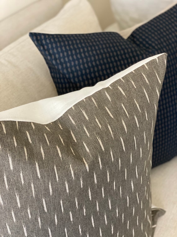 Tissu de boue design brun avec motif blanc crème et une | Etsy