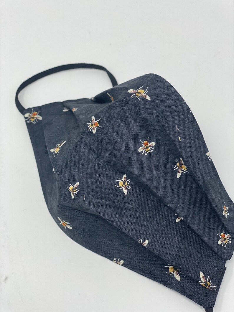 Bee Face Mask Bumble Bee Animal Bug Tropical Food Grocery - Etsy
