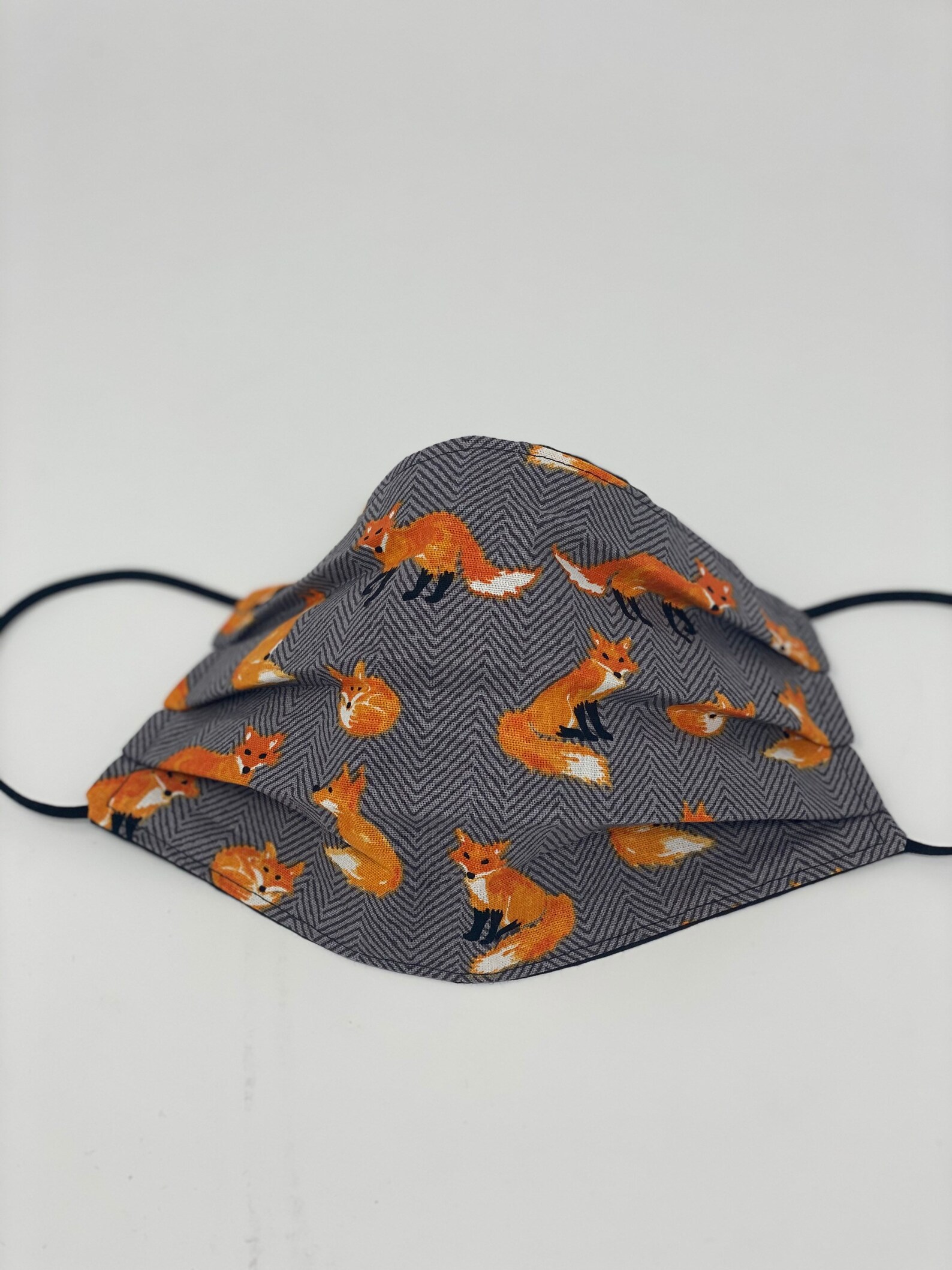 Fox Face Mask Animal Print Animals Adjustable Strap - Etsy