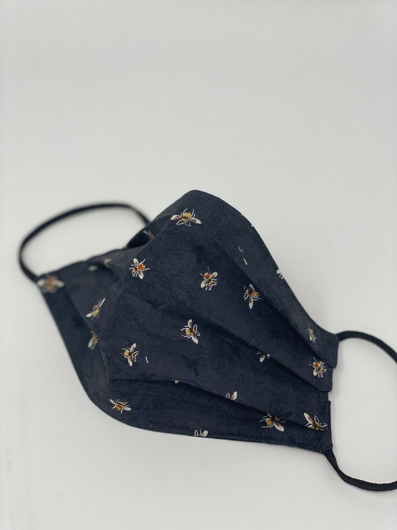 Bee Face Mask Bumble Bee Animal Bug Tropical Food Grocery - Etsy