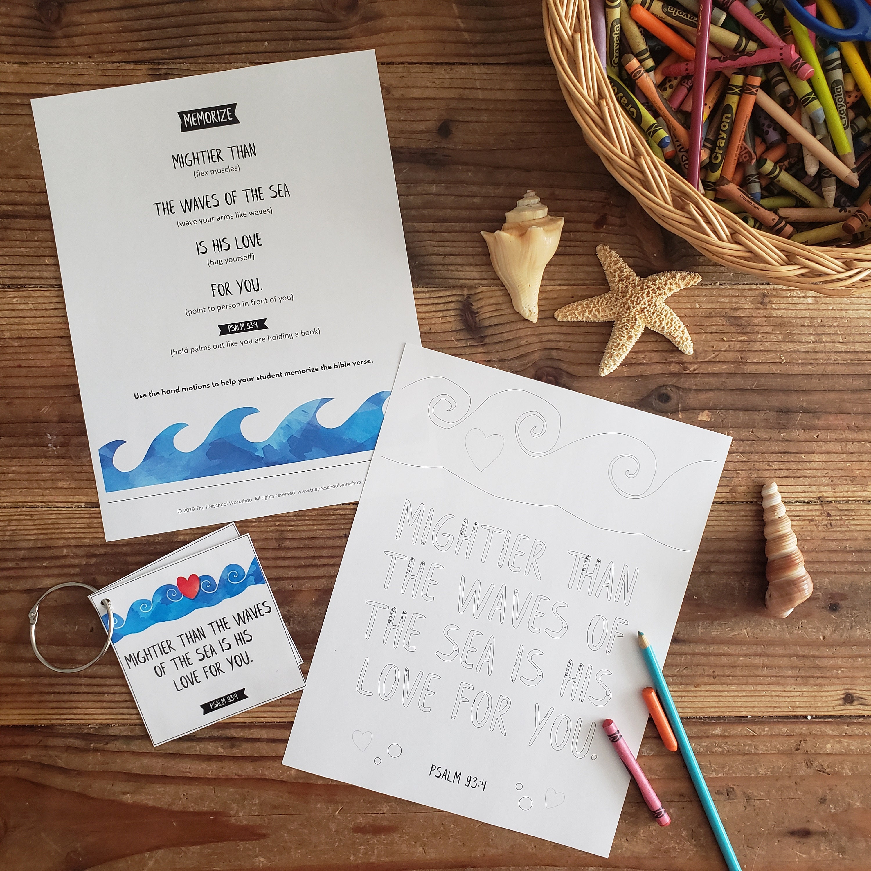 Ocean Lesson for Kids, Ocean Unit, Summer Unit, Scripture for Kids ...