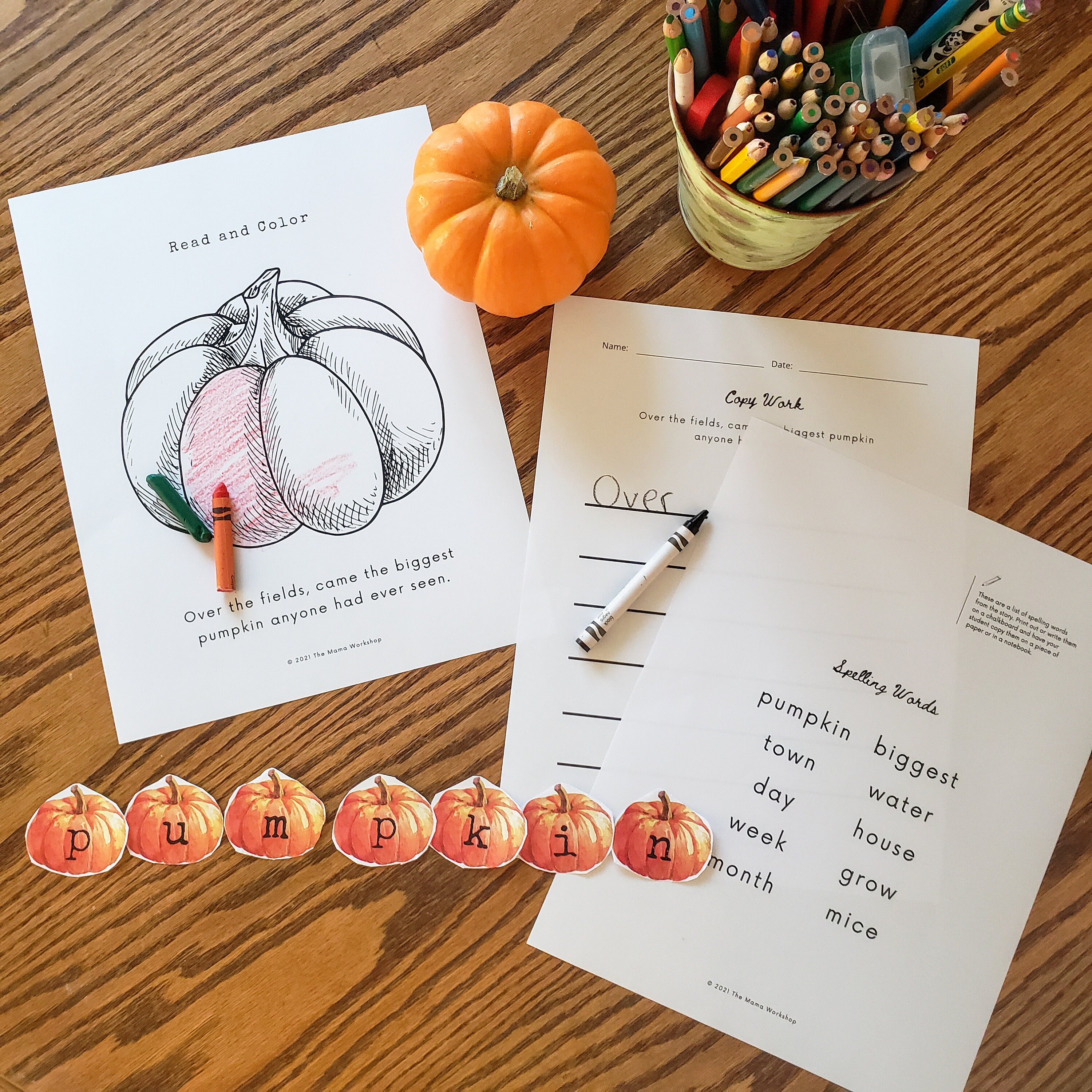 Pumpkin Unit | Pumpkin Lesson for Kids | Pumpkin Learning | Homeschool ...