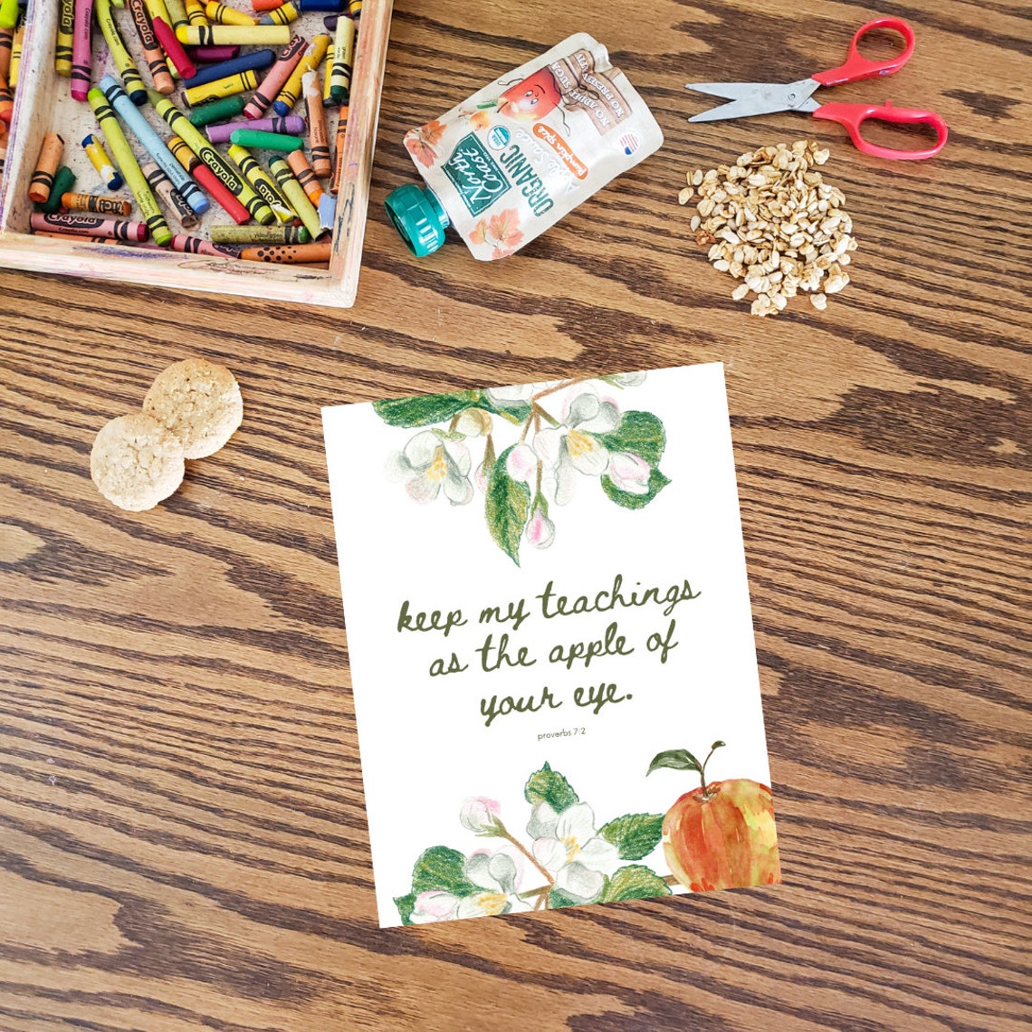 Apple of My Eye | Apple Lessons for Kids | Bible Lesson for Kids ...