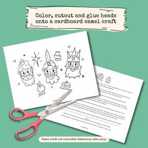 Christmas Story Activities, Bible Activities for Kids, Kid's Bible ...