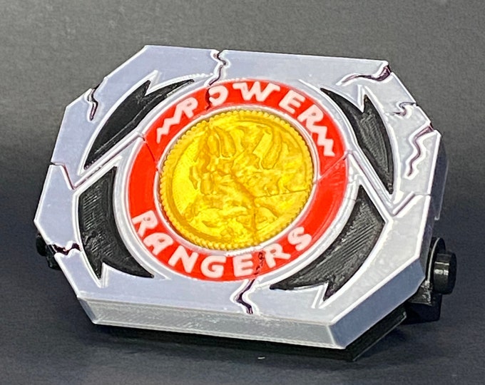3D Printed Mighty Morphin' Power Rangers Damaged Power Morpher Legacy ...