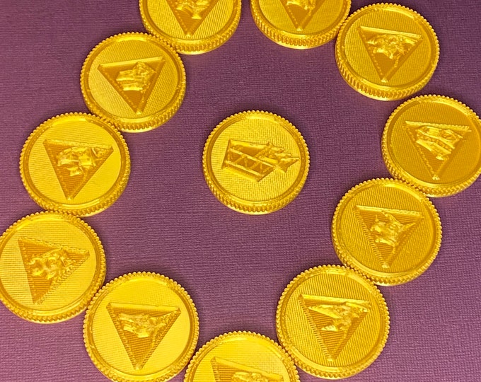 Power Coins Dino Charge Rangers 3d-printed Coin Legacy Morpher ...