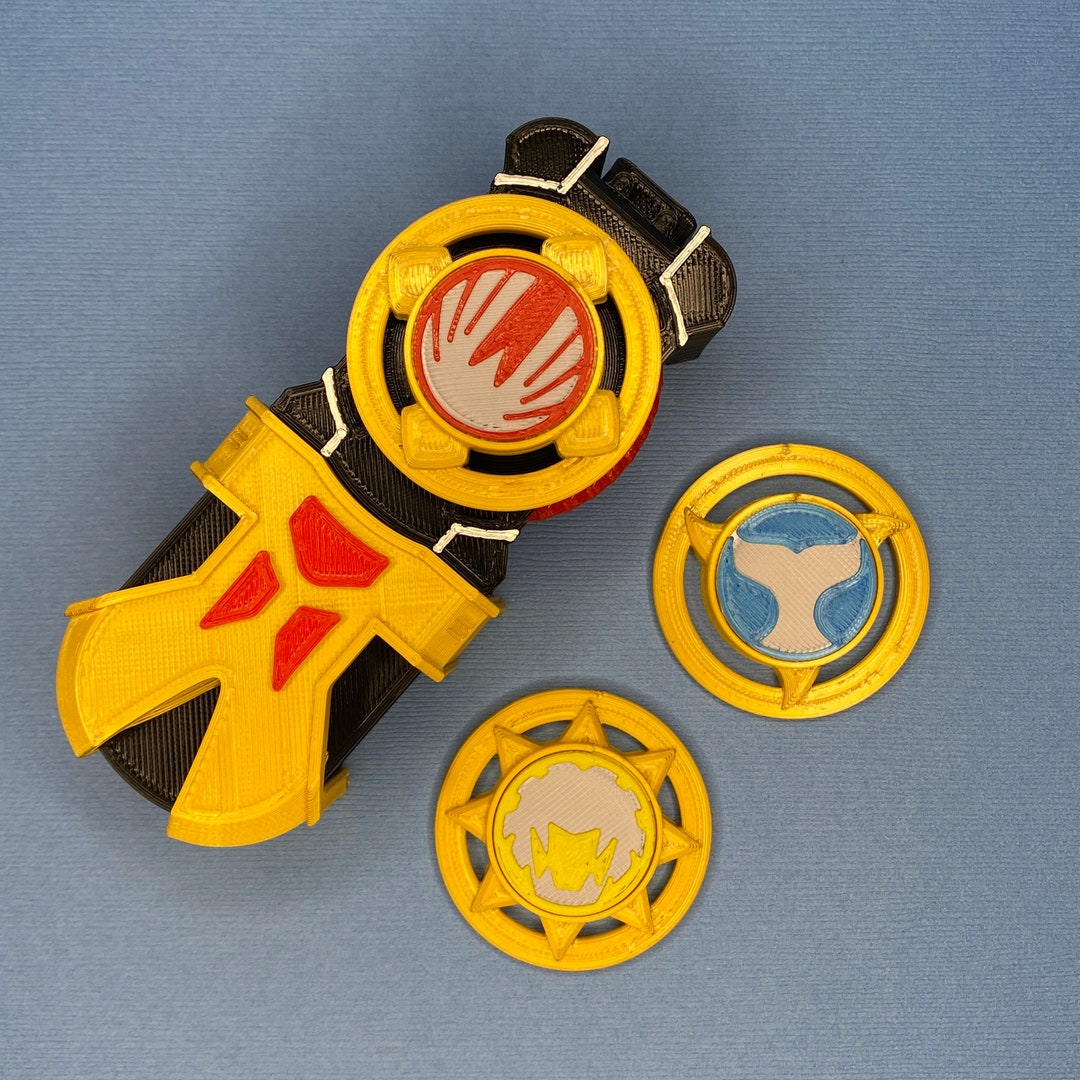 Wind Morpher Ninja Storm Wind Rangers 3d-printed Morpher Full Color ...