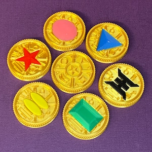 Power Coins | Zeo Power Rangers | 3d-printed Coin | All Morpher ...