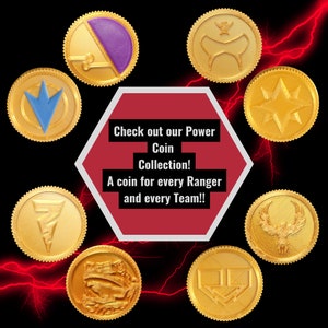 3D Printed MMPR Lord Drakkon Legacy Power Coin Prop - Etsy