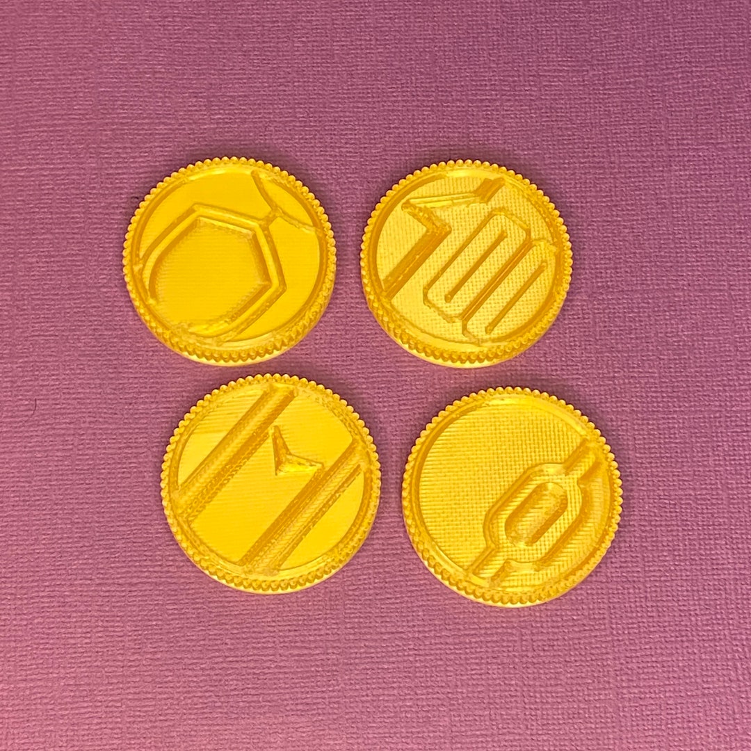Power Coins | SPD Power Rangers | Extra Rangers | 3d-printed Coin | All ...