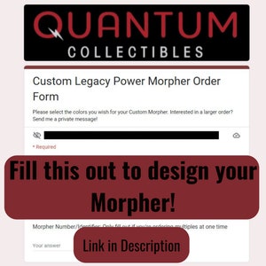 Fully Custom Designed 3D Printed Legacy Power Morpher | Create Your Own ...