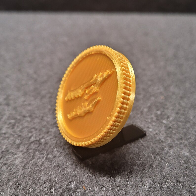 Power Rangers Dino Fury Red Ranger 3D Printed Power Coin | Etsy Singapore