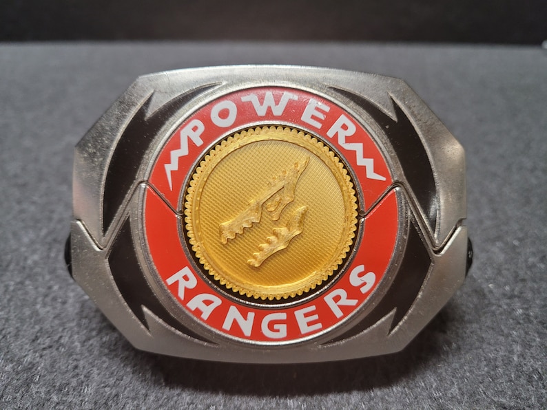 Power Rangers Dino Fury Red Ranger 3D Printed Power Coin - Etsy Singapore