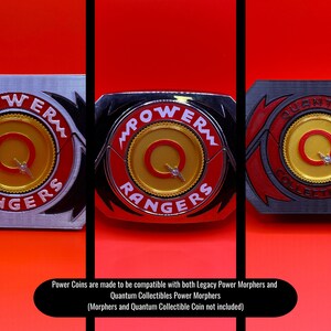 Power Coins Mighty Morphin' Ninjetti 3d-printed Coins Legacy Morpher ...