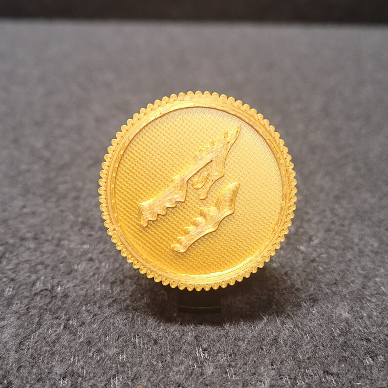 Power Rangers Dino Fury Red Ranger 3D Printed Power Coin - Etsy Singapore