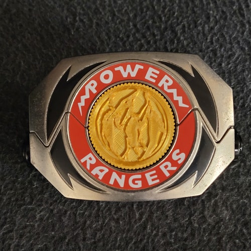 3D Printed MMPR Ranger Slayer Legacy Power Coin Prop - Etsy Australia