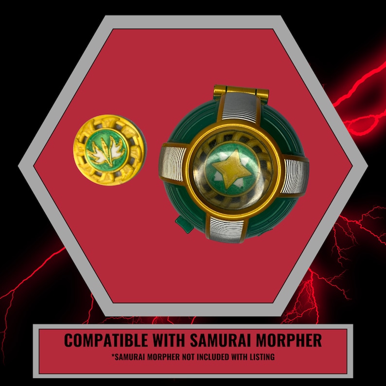 Ninja Storm Morpher Discs | 3D Printed | Power Rangers Ninja Storm ...