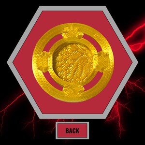 Ninja Storm Morpher Discs | 3D Printed | Power Rangers Ninja Storm ...