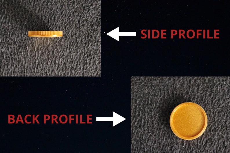 3D Printed MMPR Lord Drakkon Legacy Power Coin Prop - Etsy