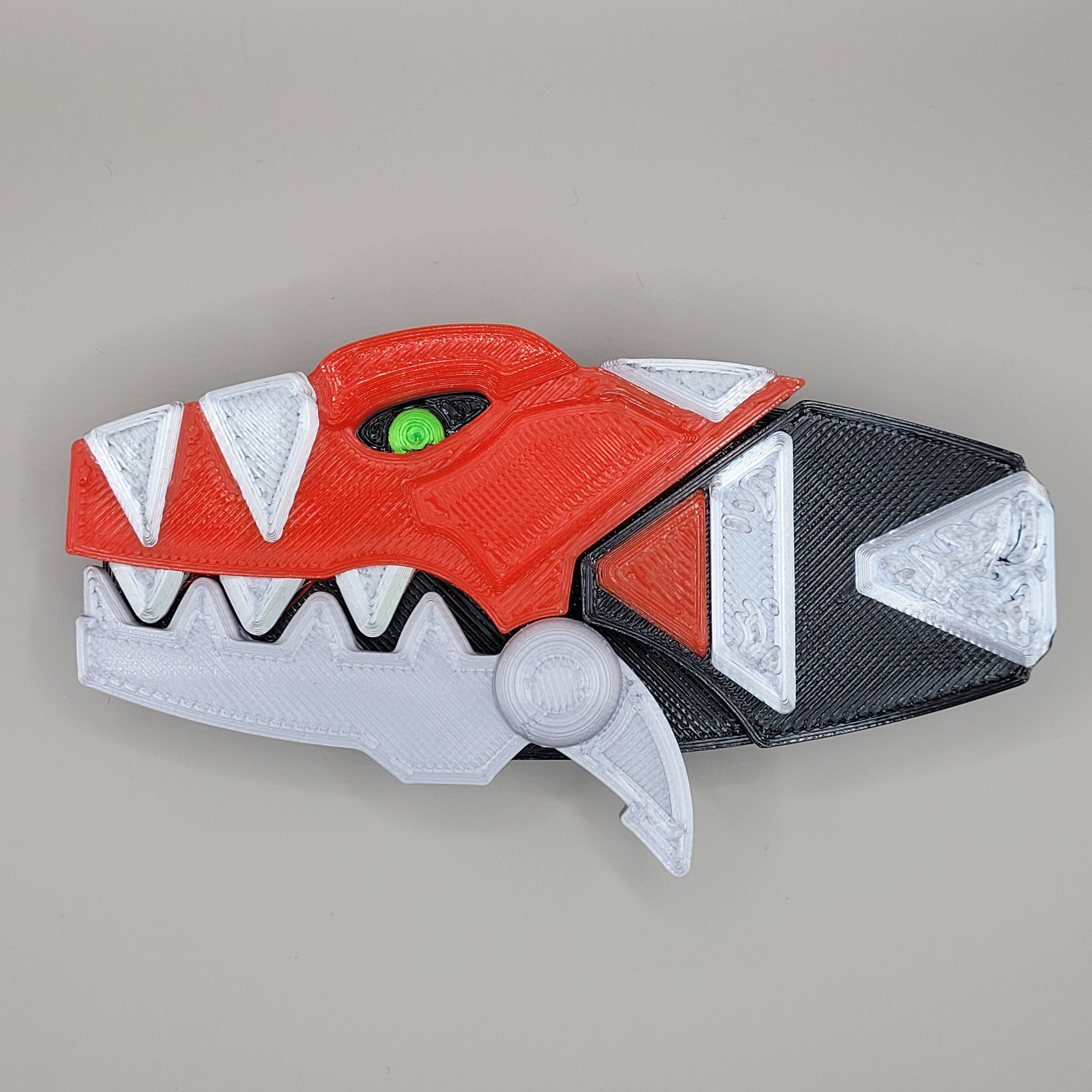 Power Rangers Dino Thunder Red Ranger Morpher Review: T Rex Super