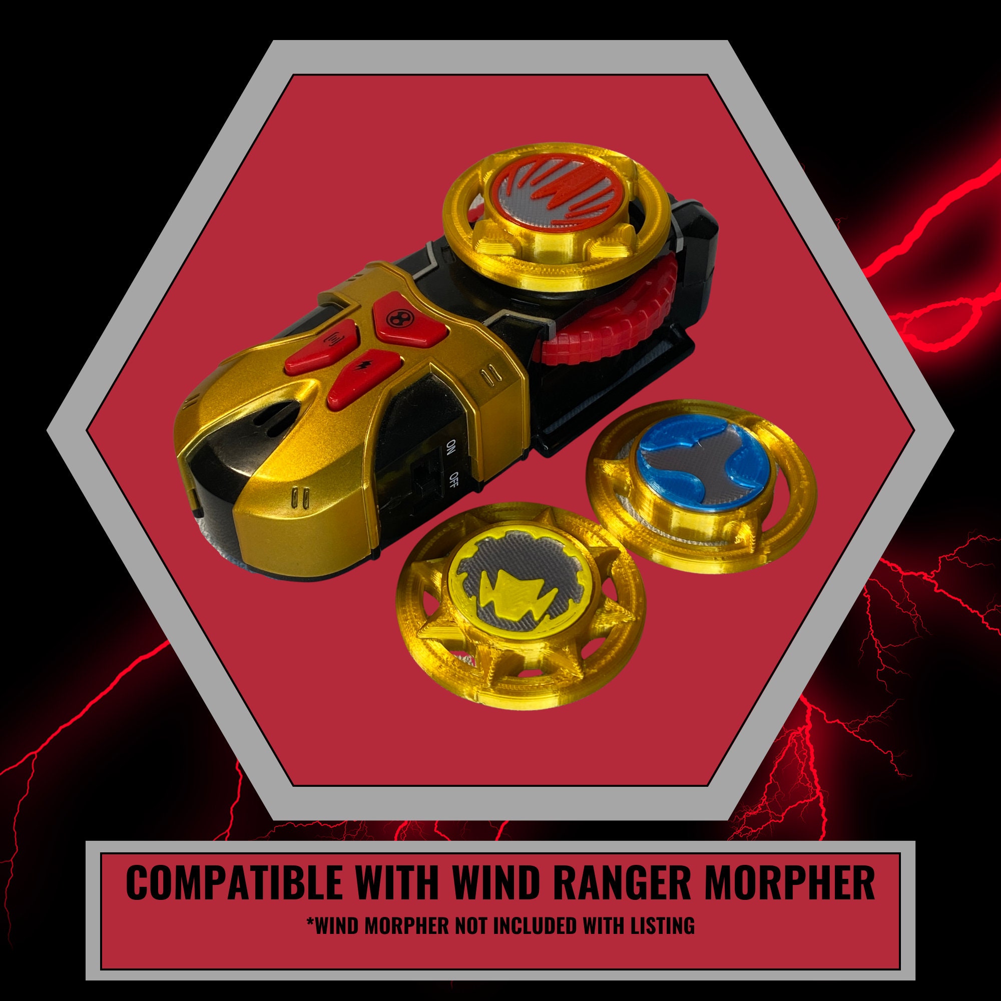 Power Rangers Ninja Storm Red Ranger Morpher