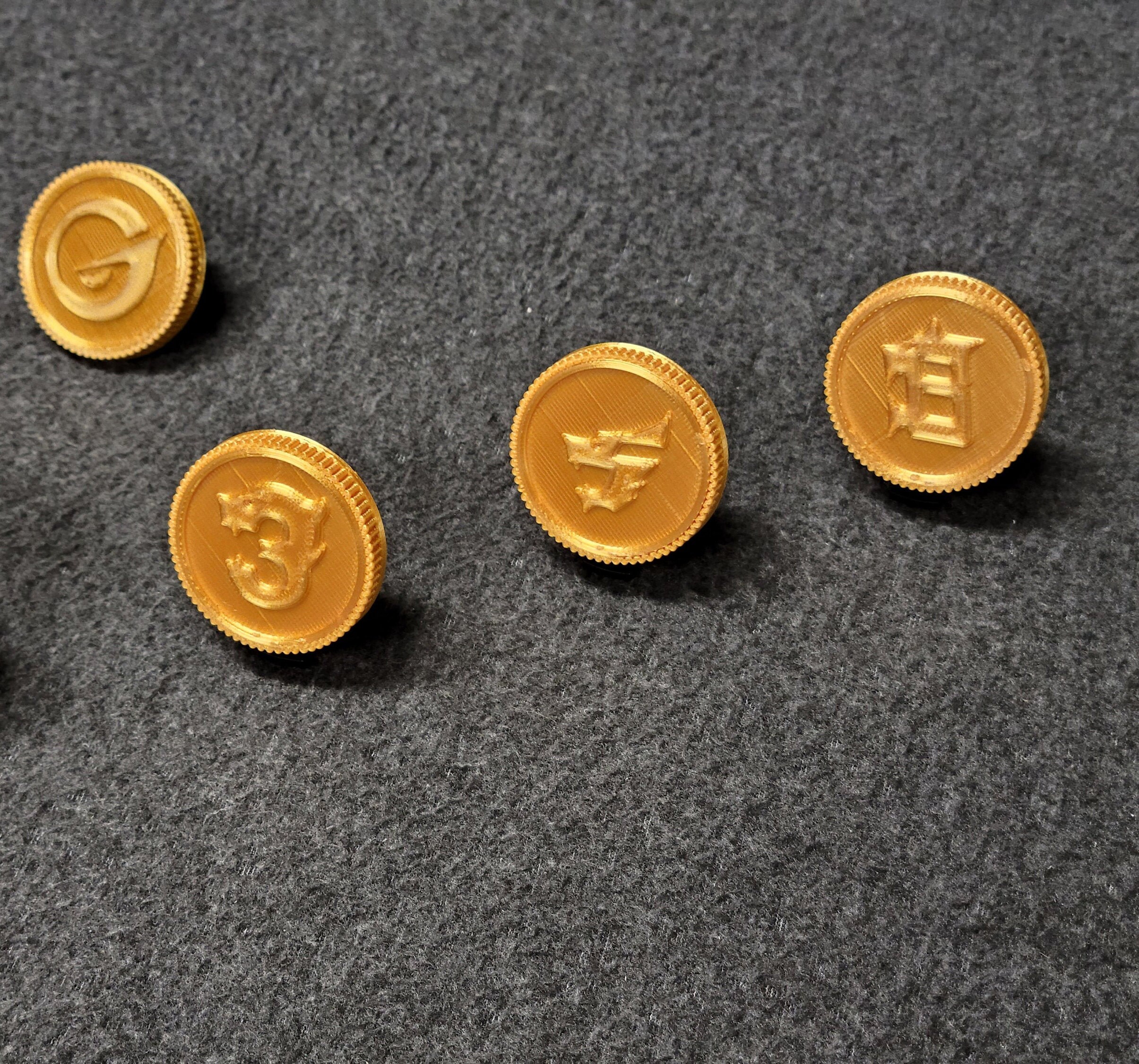 3D Printed RPM Power Ranger Legacy Power Coin Props - Etsy