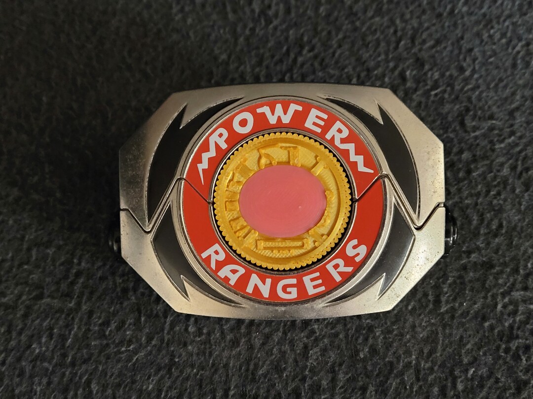 3D Printed Pink Zeo Ranger Legacy Power Coin Prop - Etsy