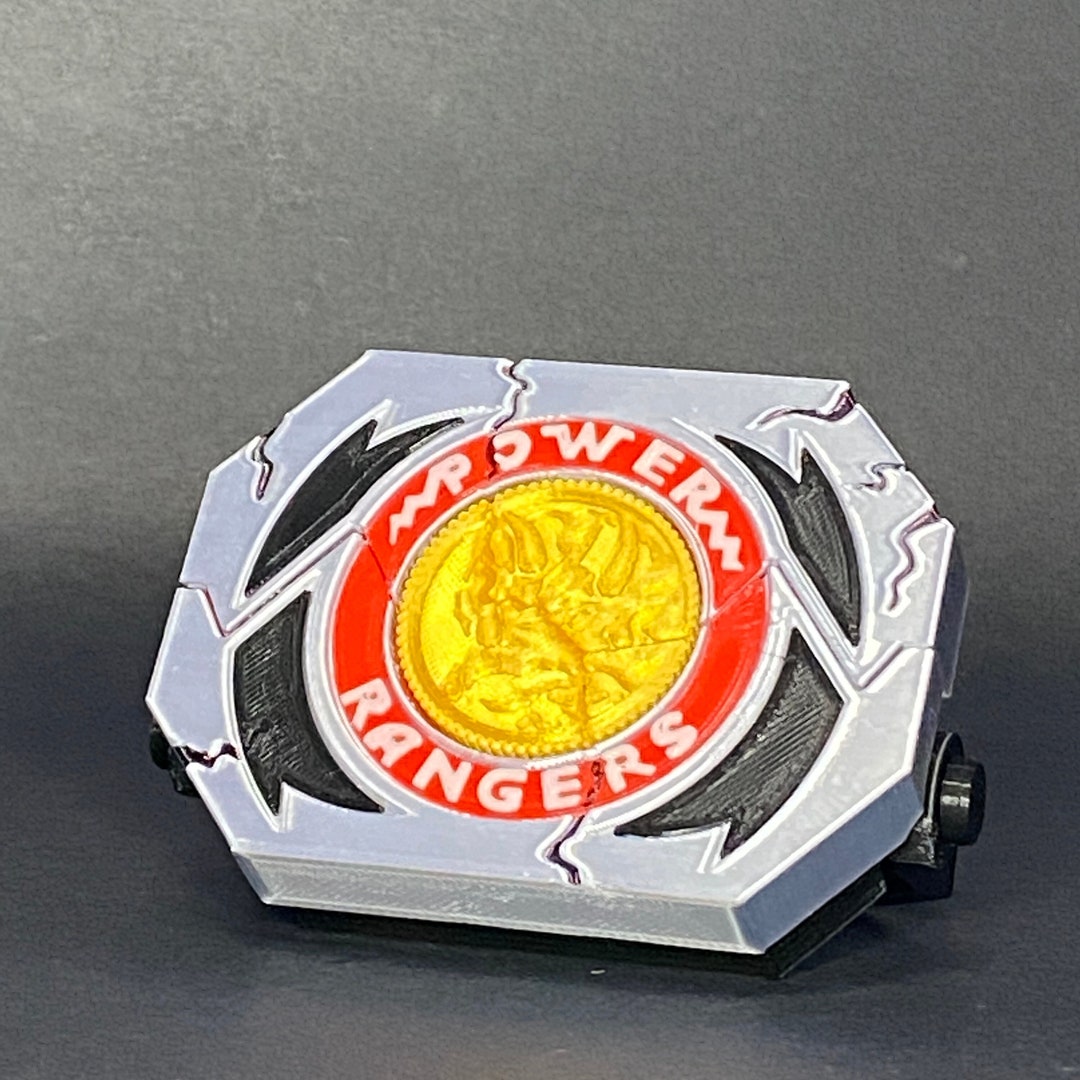 3D Printed Mighty Morphin' Power Rangers Damaged Power Morpher | Legacy ...