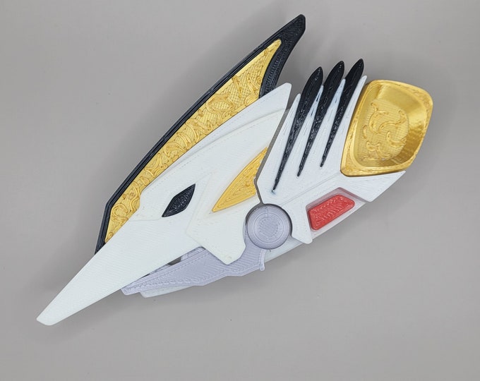 White Drago Morpher | 3D Printed | Power Rangers Dino Thunder | Cosplay ...