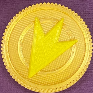 Power Coins | Dino Thunder Power Rangers | 3d-printed Coin | All ...