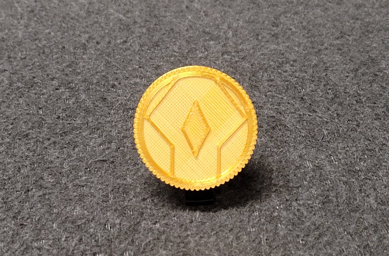 3D Printed Omega Ranger Power Ranger Legacy Power Coin Props - Etsy