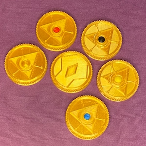 Power Coins | Omega Rangers | 3d-printed Coin | All Morpher Compatible ...