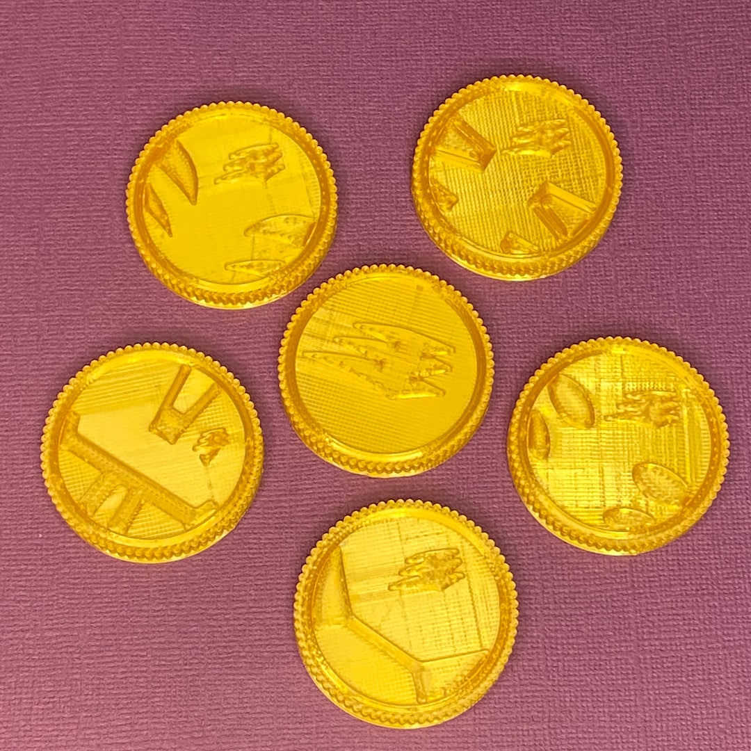 Power Coins | Jungle Fury Rangers | 3d-printed Coin | All Morpher ...