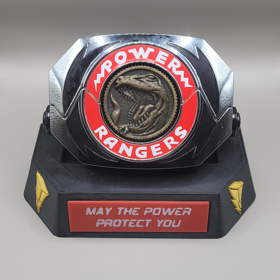 Power Morpher Stand | 3D Print | Mighty Morphin' Power Rangers ...