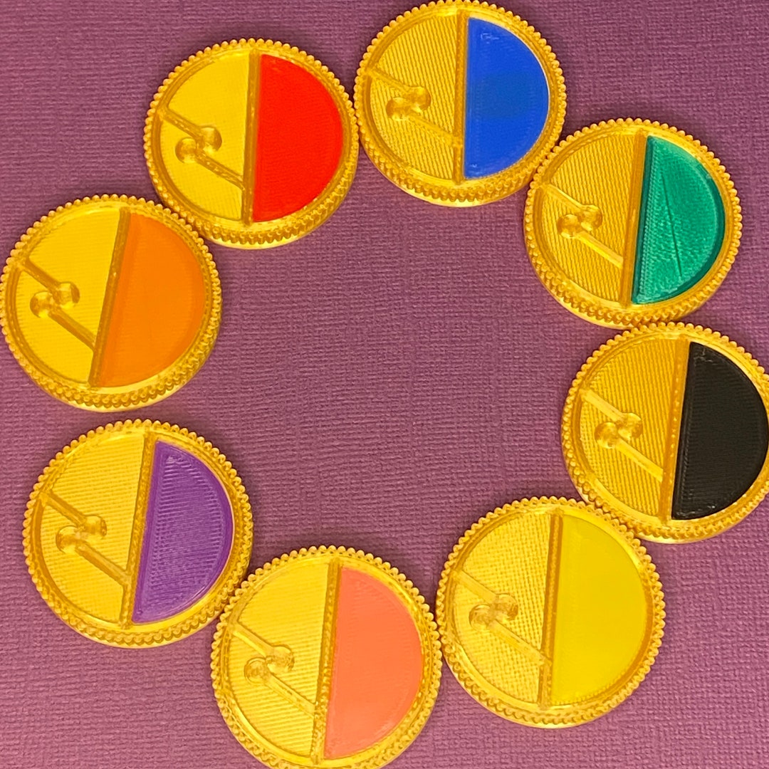 Power Coins | Solar Rangers | 3d-printed Coin | All Morpher Compatible ...